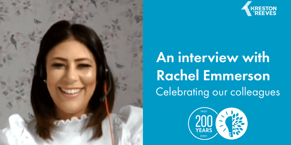 An interview with Rachel Emmerson | Kreston Reeves